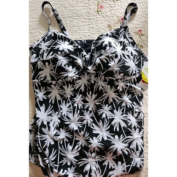 croft & barrow | Swim | Croft Barrow Bust Enhancer Tankini Swimsuit Top ...